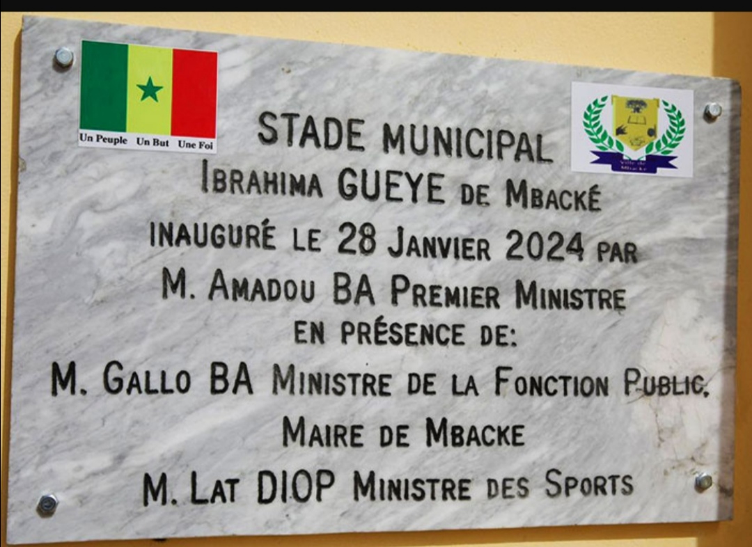 INAUGURATION DU STADE MUNICIPAL DE MBACKE – Cstp